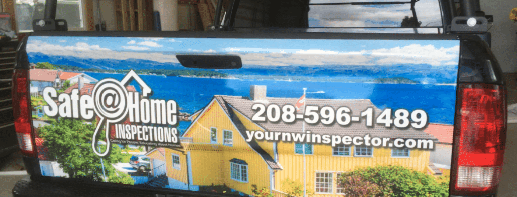 home inspection wrap | Precision Signs